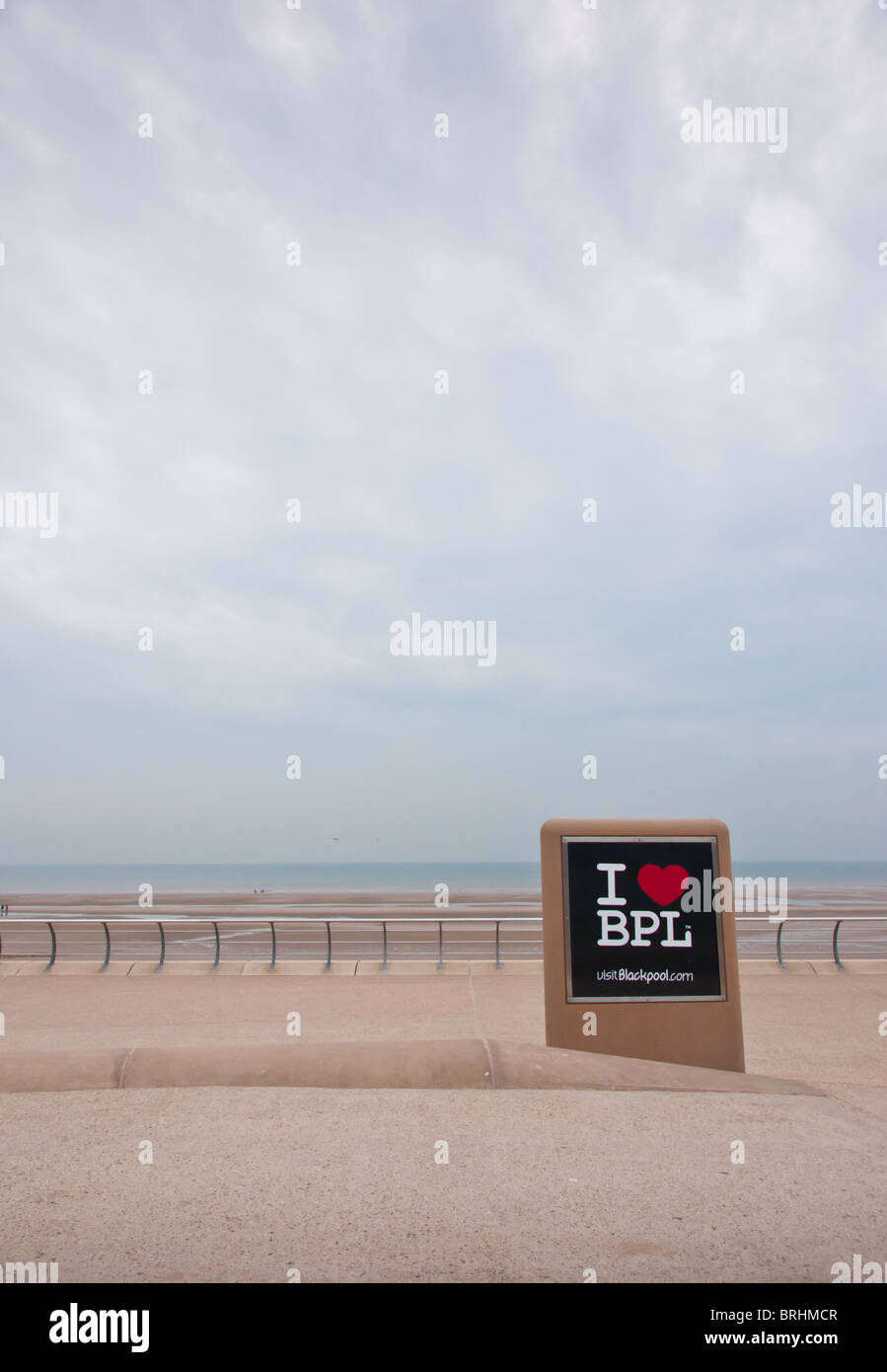 Blackpool's new promenade Stock Photo - Alamy
