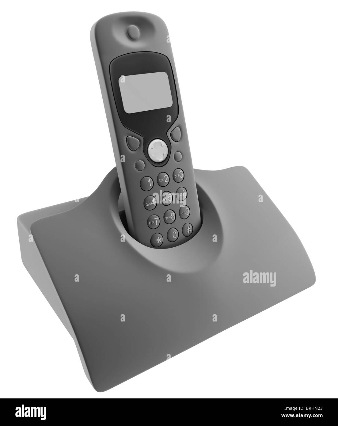 Phone shape Black and White Stock Photos & Images - Alamy