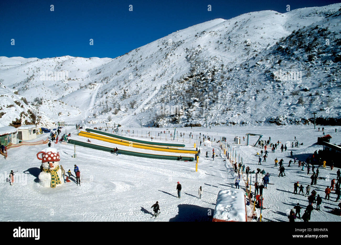 Golan Heights, snow on Mount Hermon Stock Photo, Royalty Free Image ...