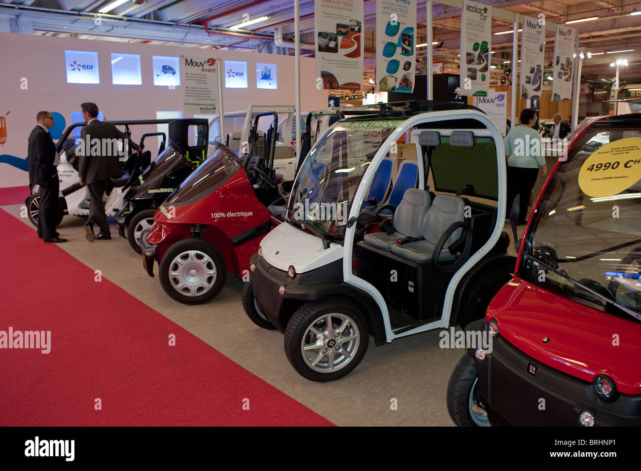 Paris, France, Paris Car Show, Electric Cars, for sale, microcars ...