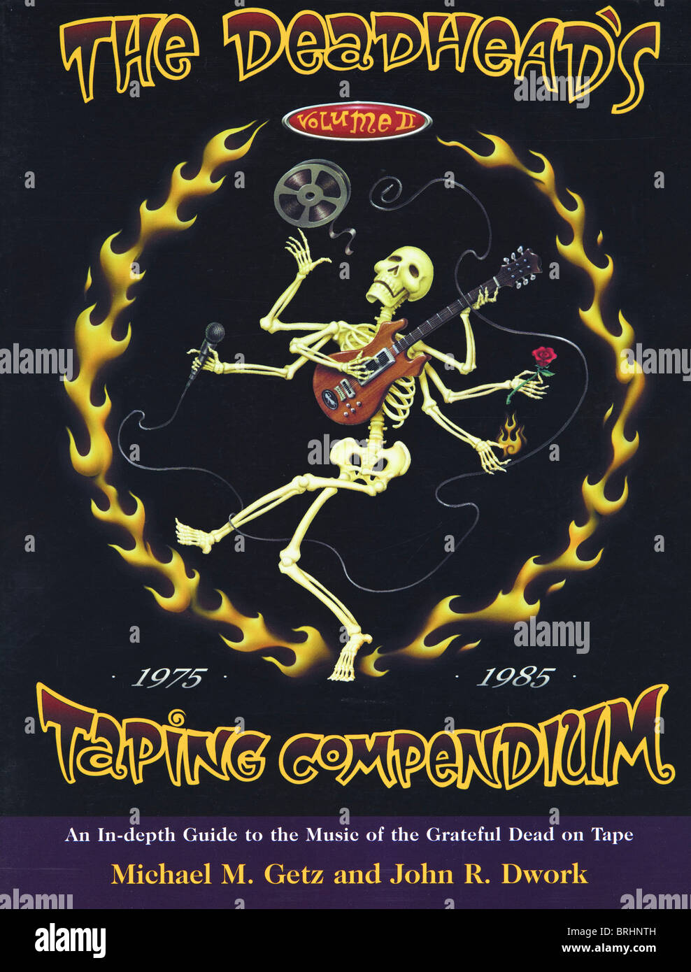 Book cover THE DEADHEAD'S TAPING COMPENDIUM 1975-1985 Vol 2 by Michael ...