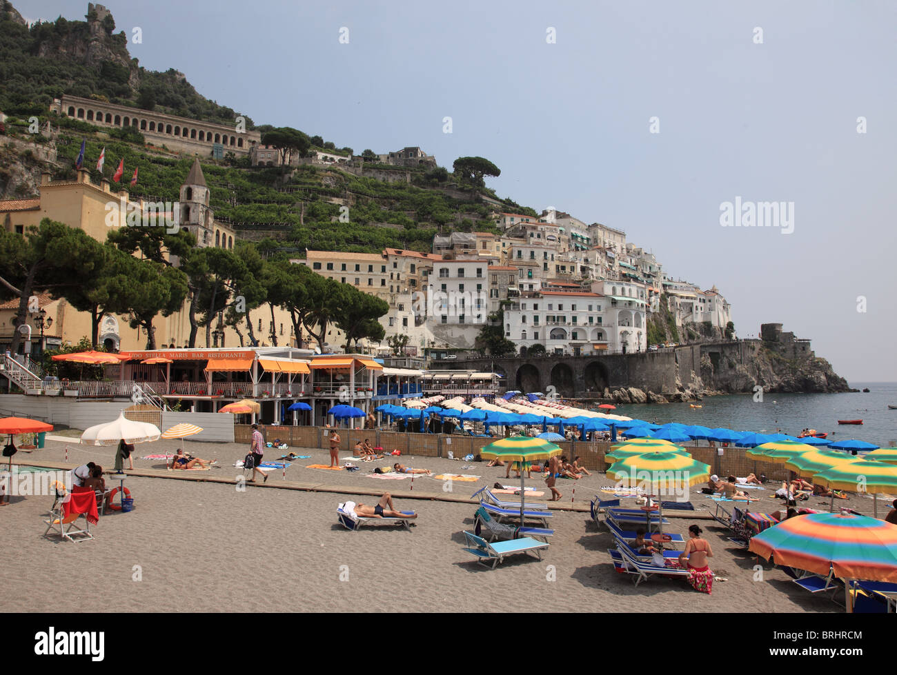 Salerno Beach Italy High Resolution Stock Photography and Images - Alamy