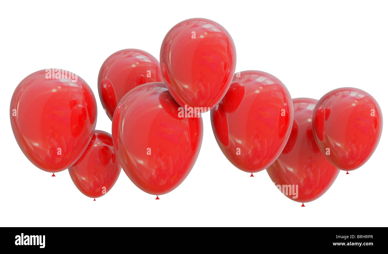 Birthday balloon backgrounds Cut Out Stock Images & Pictures - Alamy