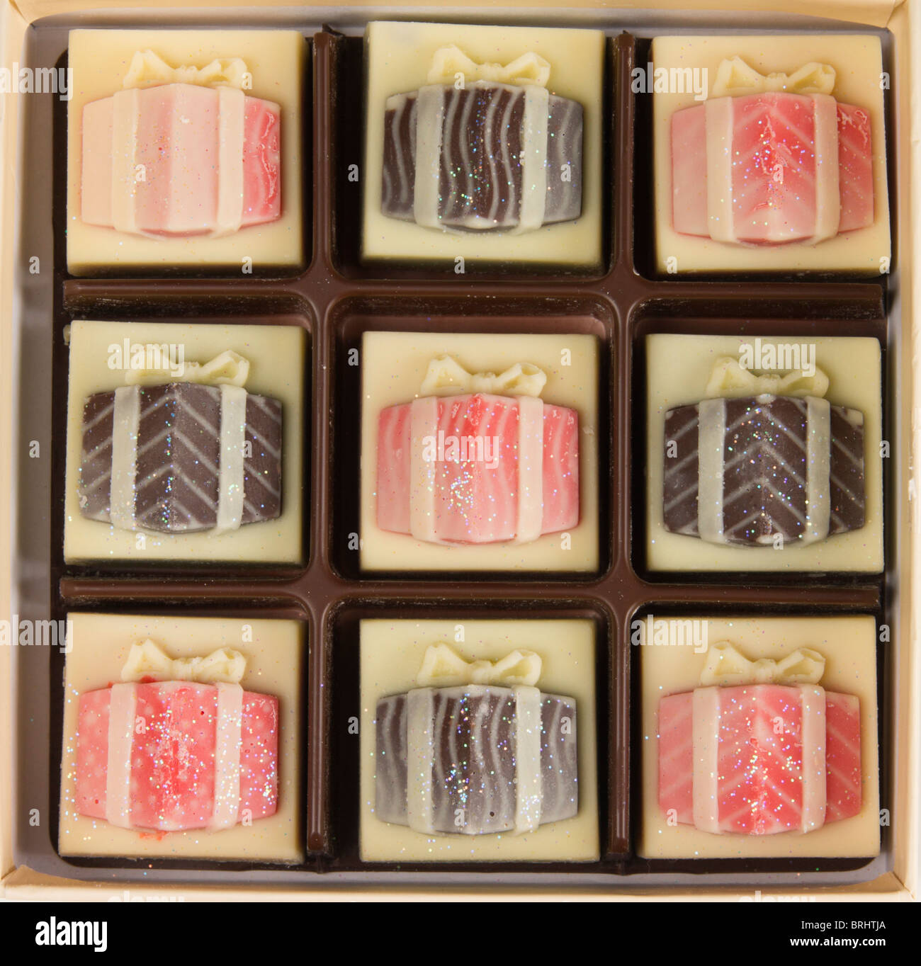 Small box of chocolates hi-res stock photography and images - Alamy