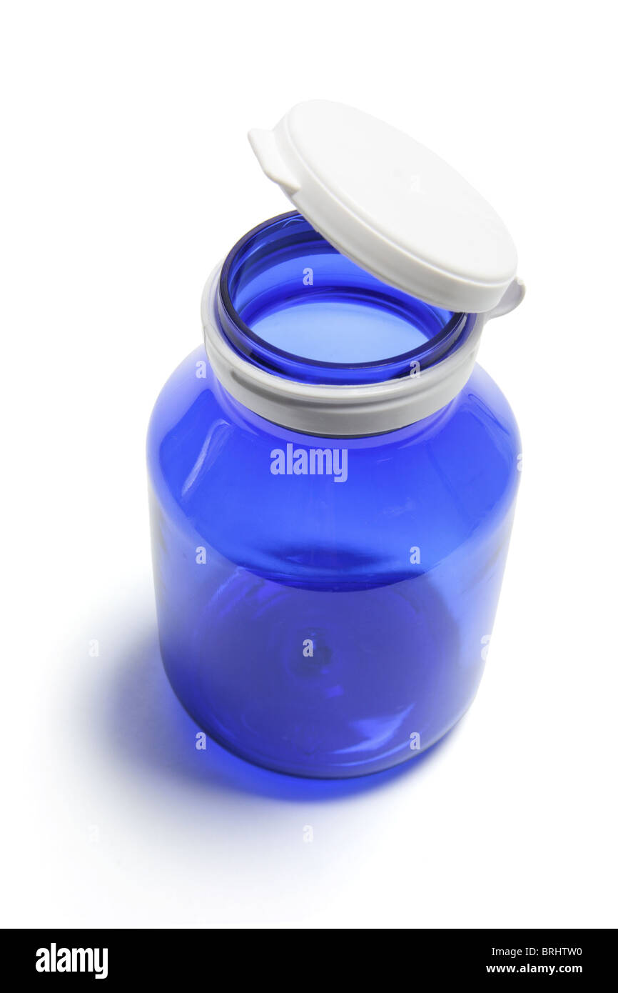 Open pill container Cut Out Stock Images & Pictures - Alamy