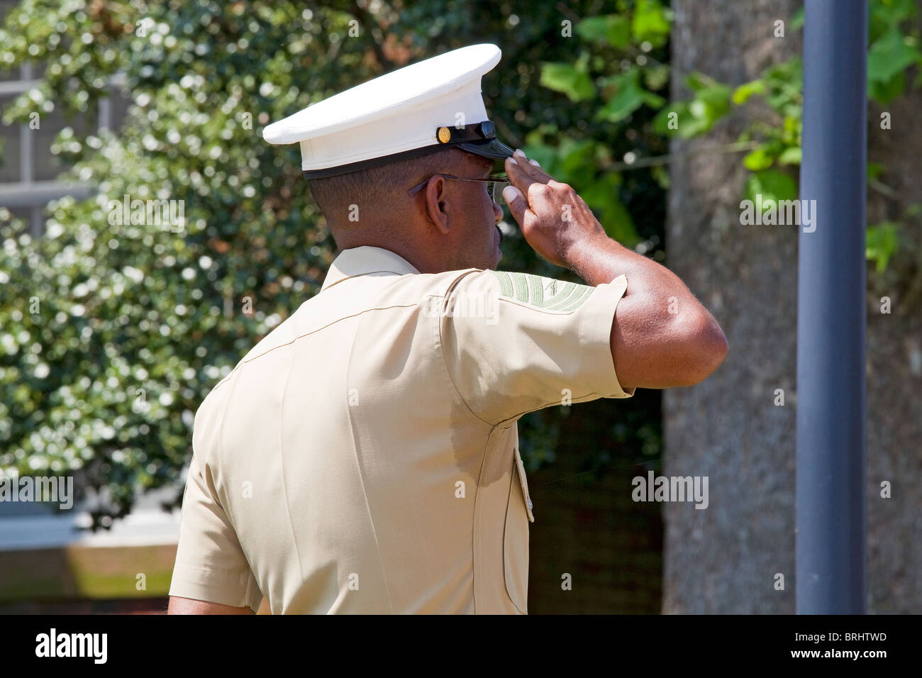 Soldier salute hi-res stock photography and images - Alamy
