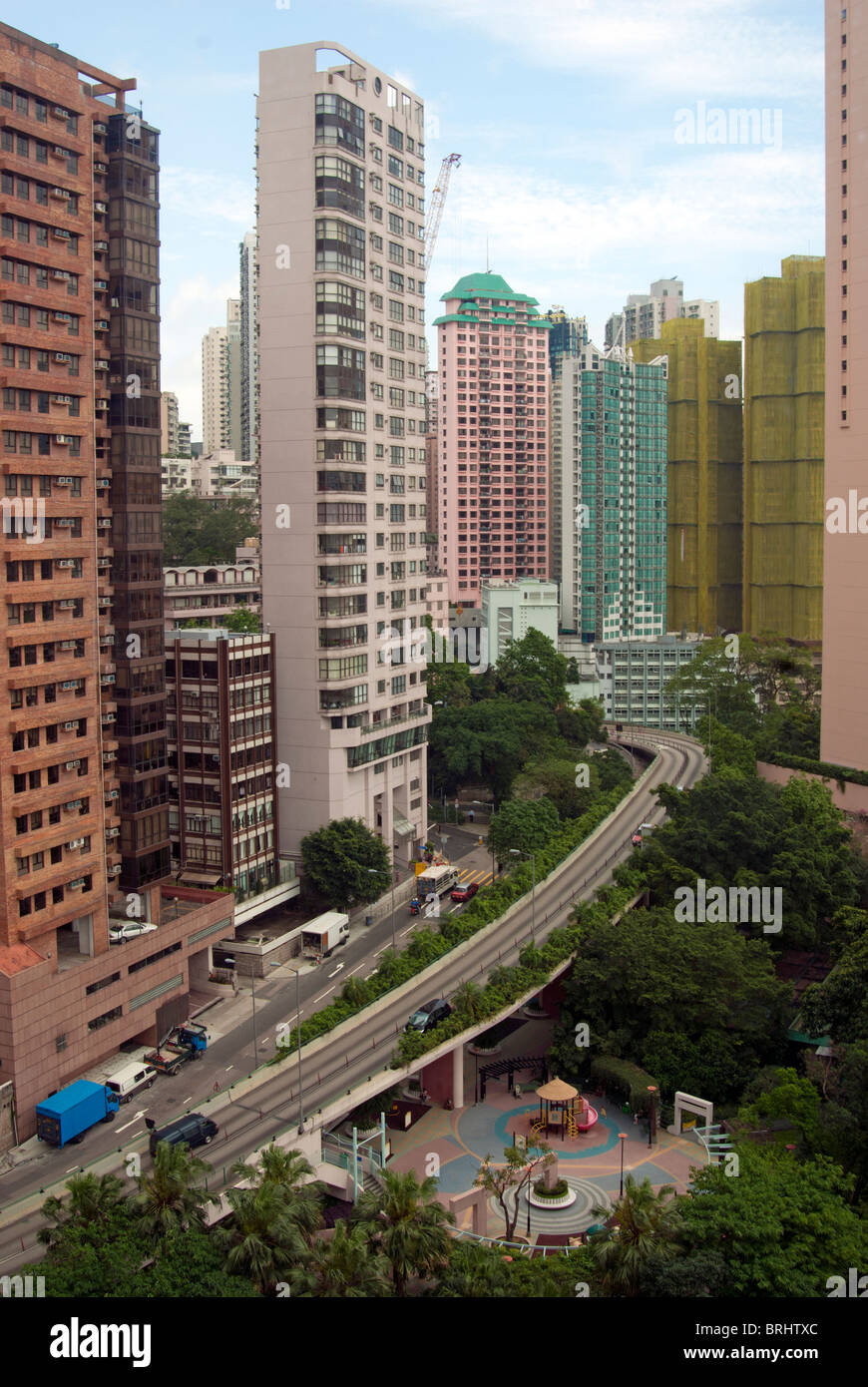 Hong Kong, Midlevels Stock Photo - Alamy