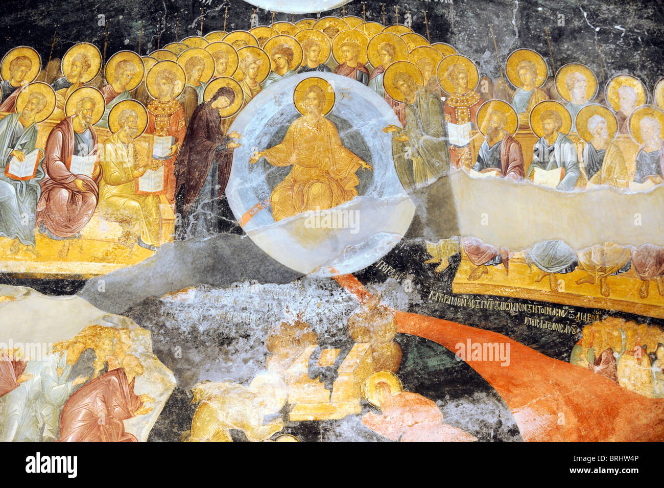 Christ enthroned hi-res stock photography and images - Alamy