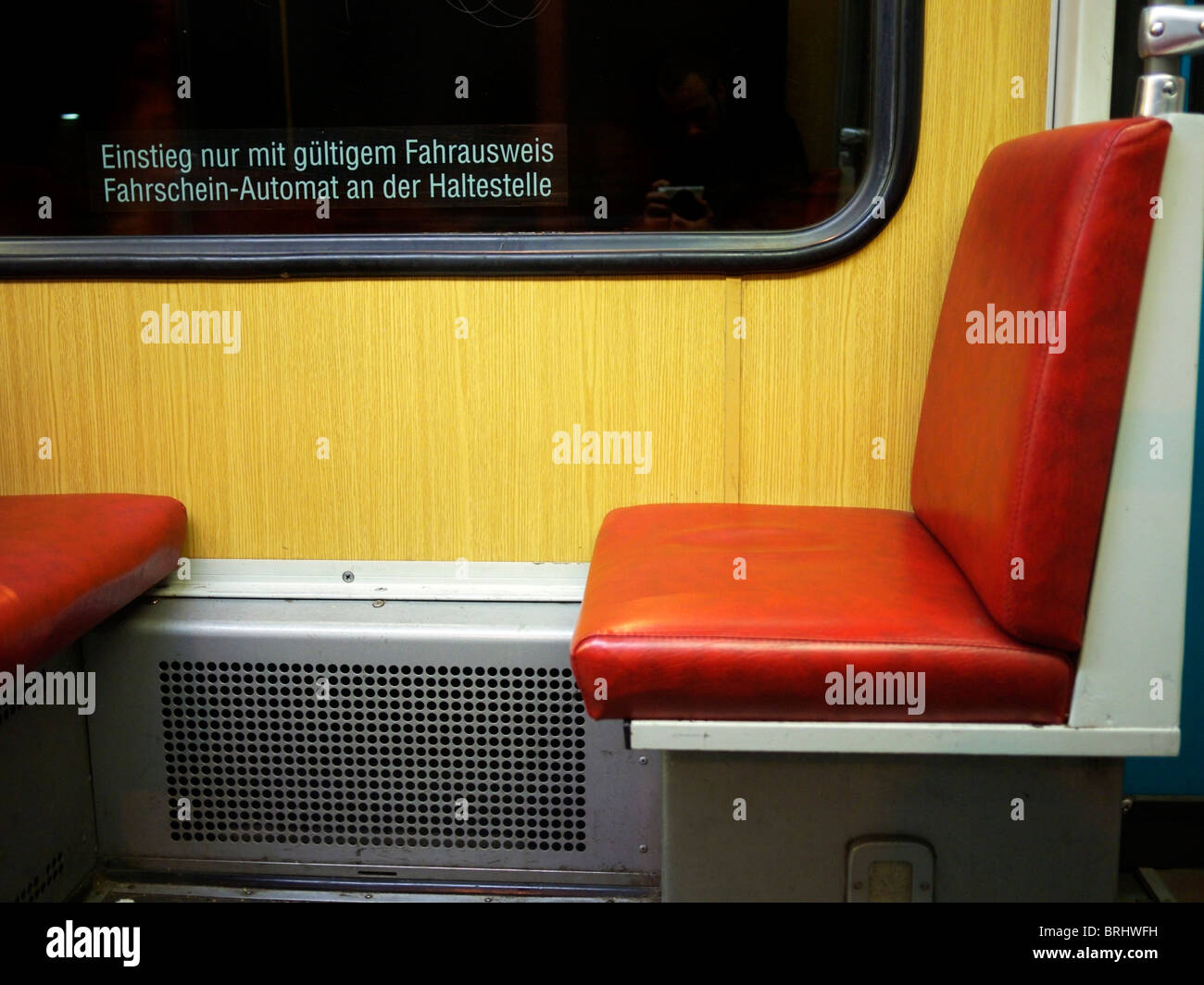 Tramway seat, Germany Stock Photo - Alamy