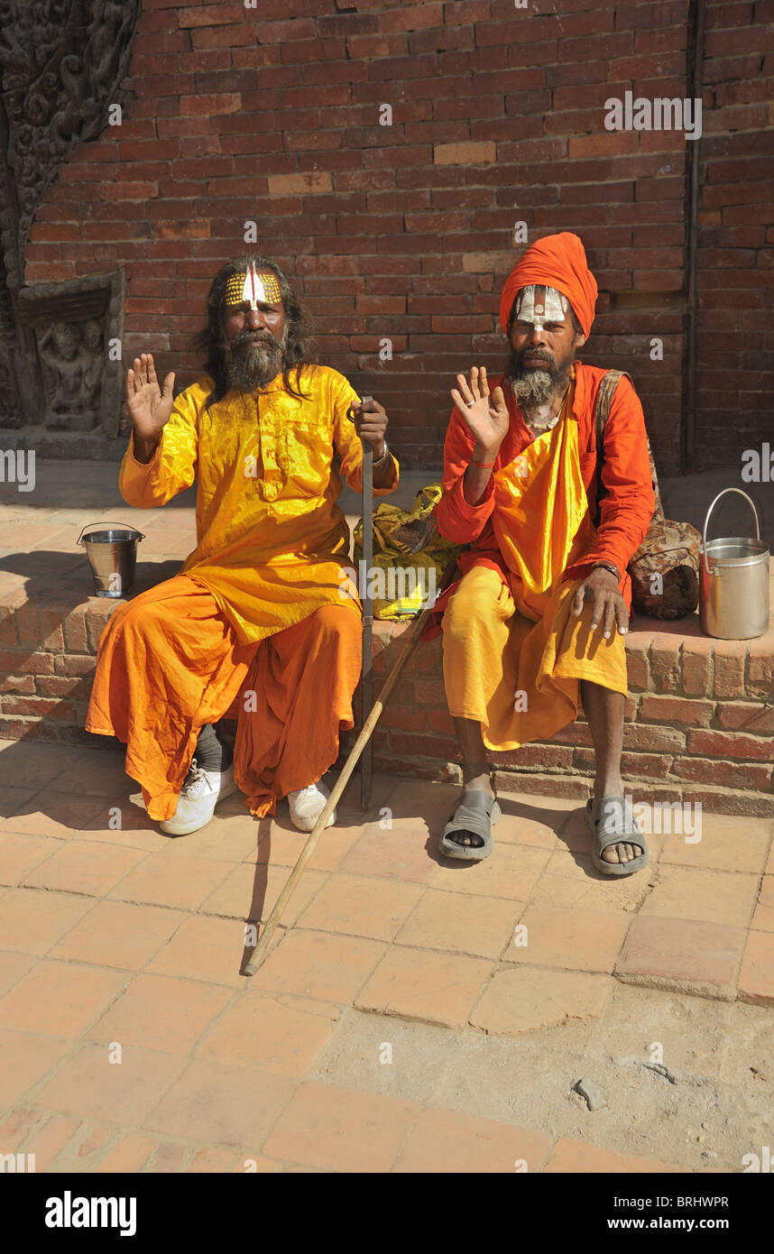 Hindu holy men hi-res stock photography and images - Alamy
