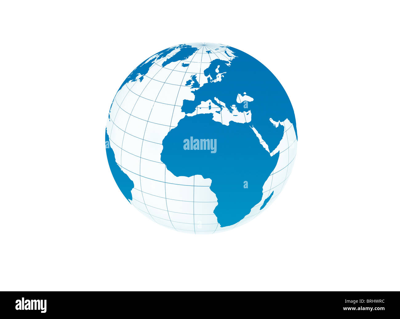 World globe blue Stock Photo - Alamy