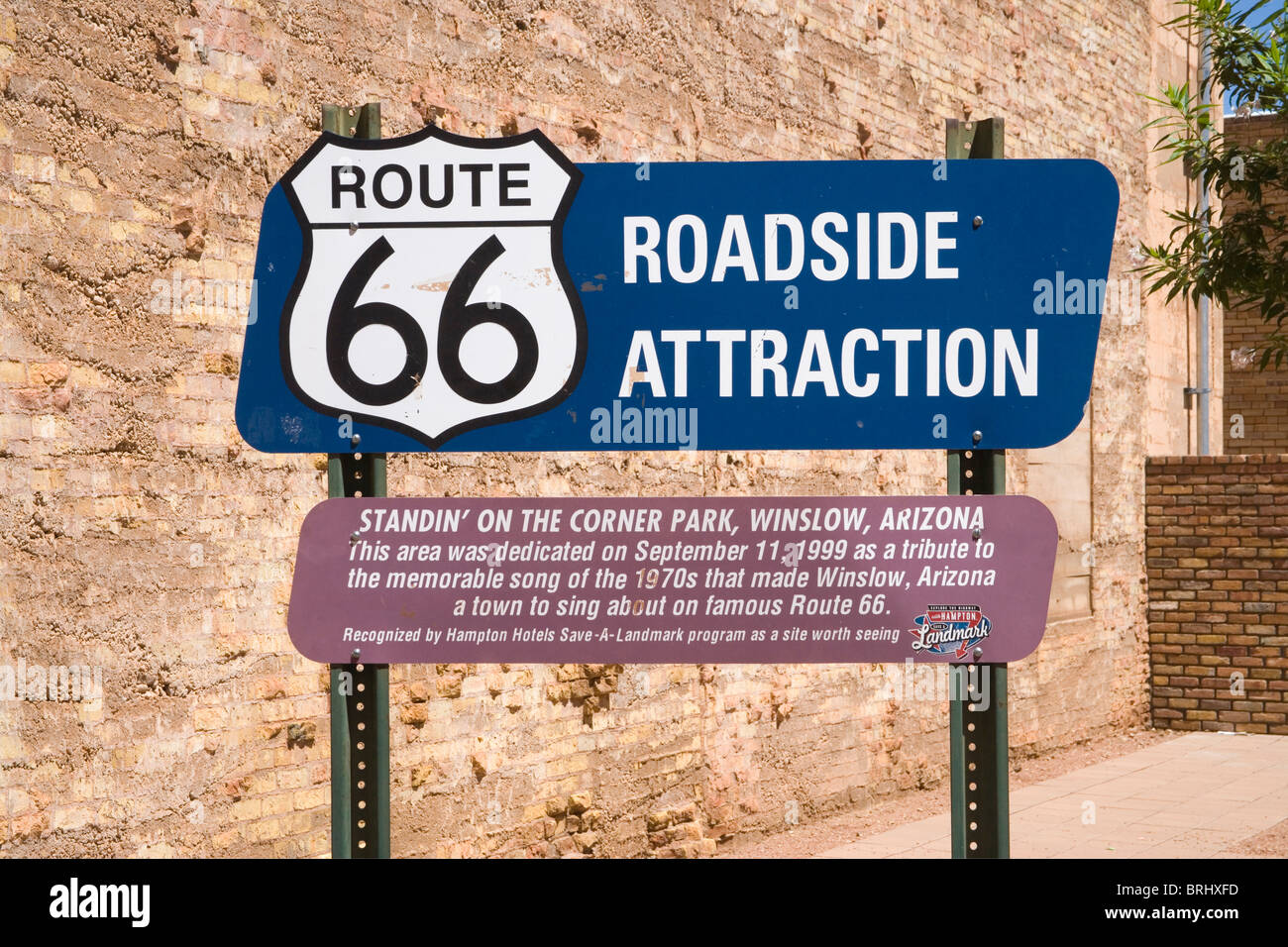 Winslow sign hi-res stock photography and images - Alamy