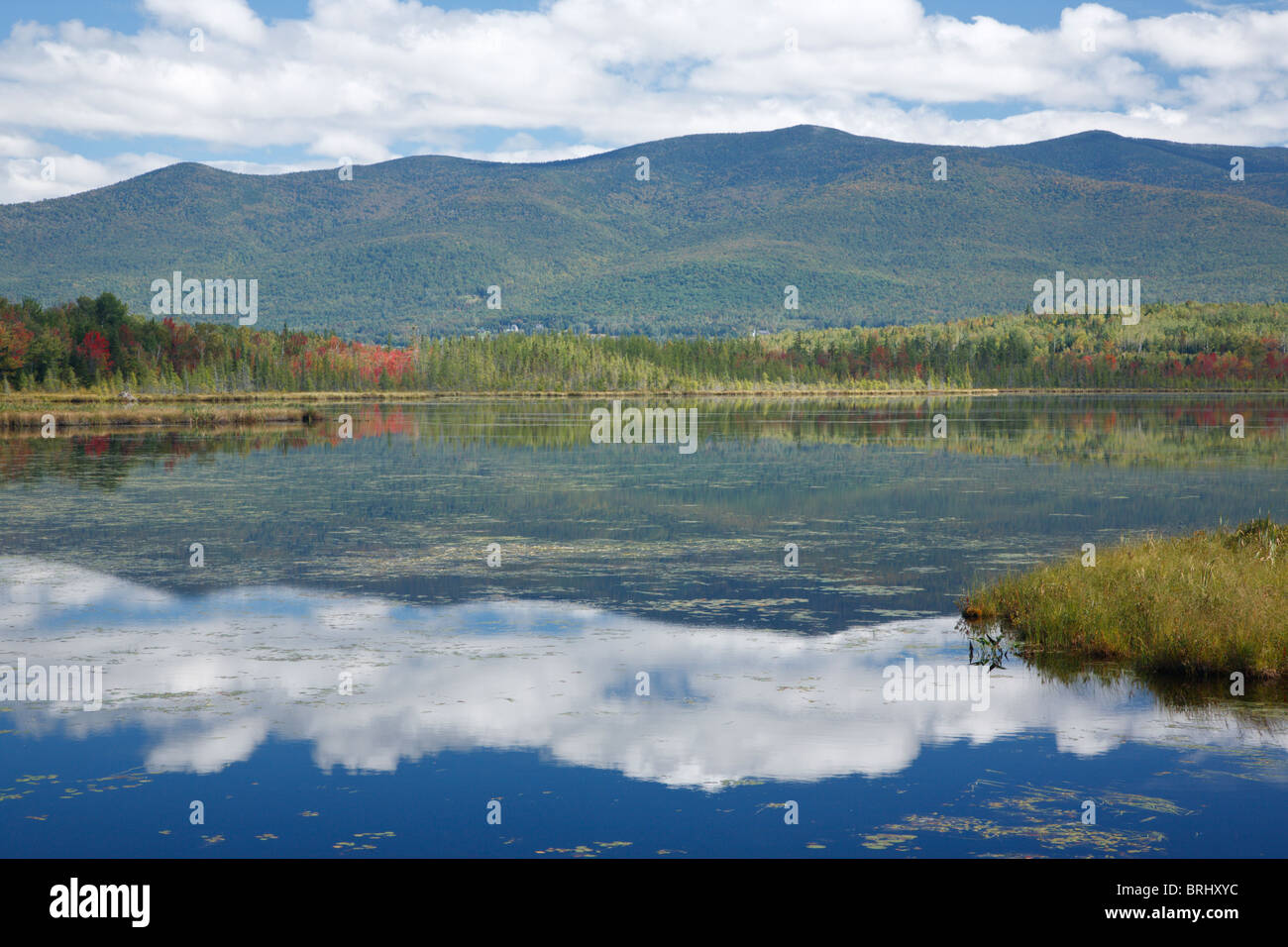 Pondicherry Wildlife Refuge - mountain range from Cherry Pond in ...