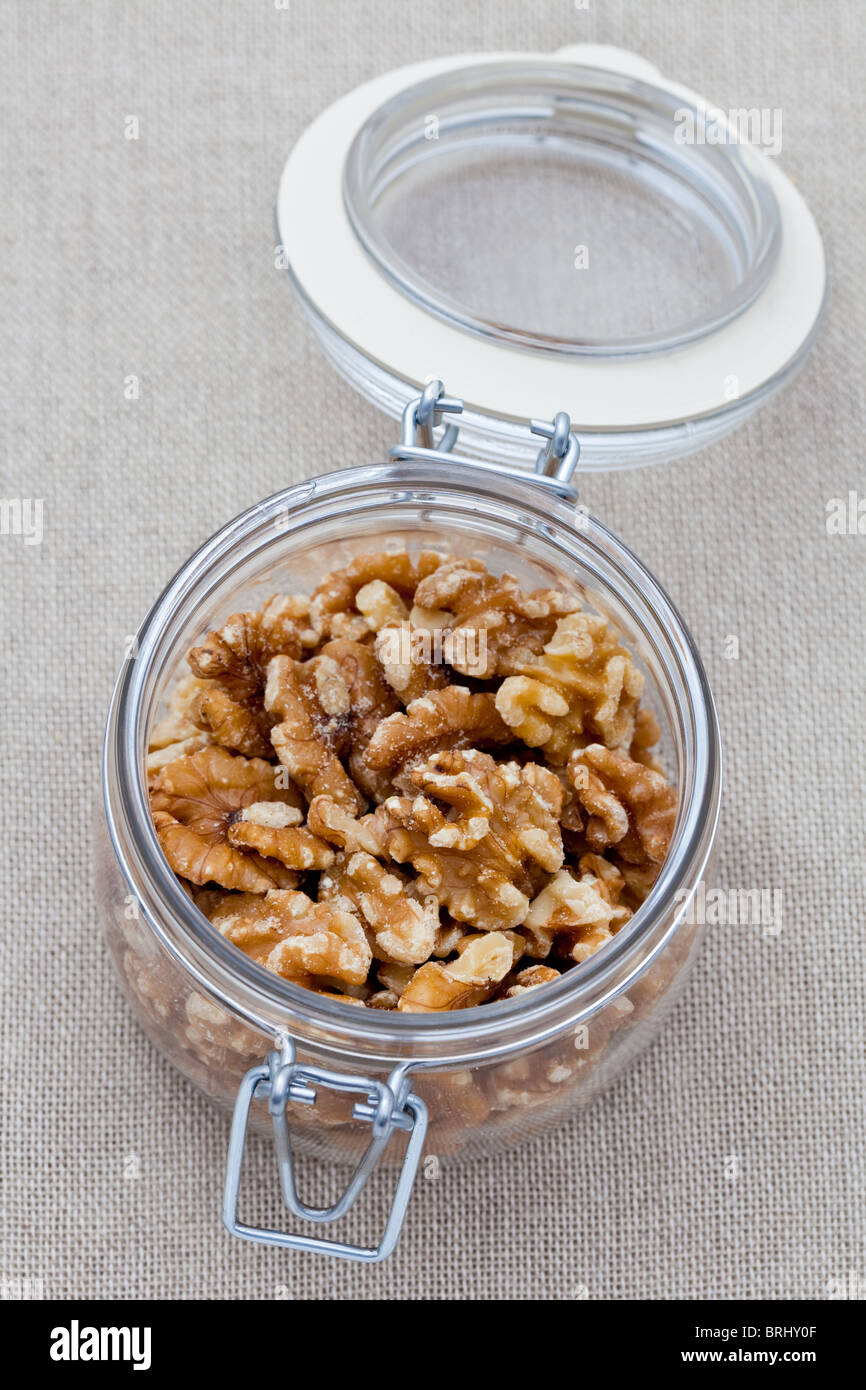Walnuts in jar hi-res stock photography and images - Alamy