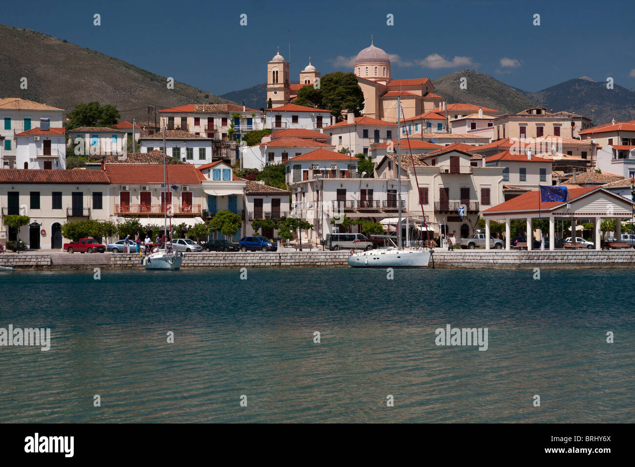 Galaxidi village in Fokida Stock Photo - Alamy