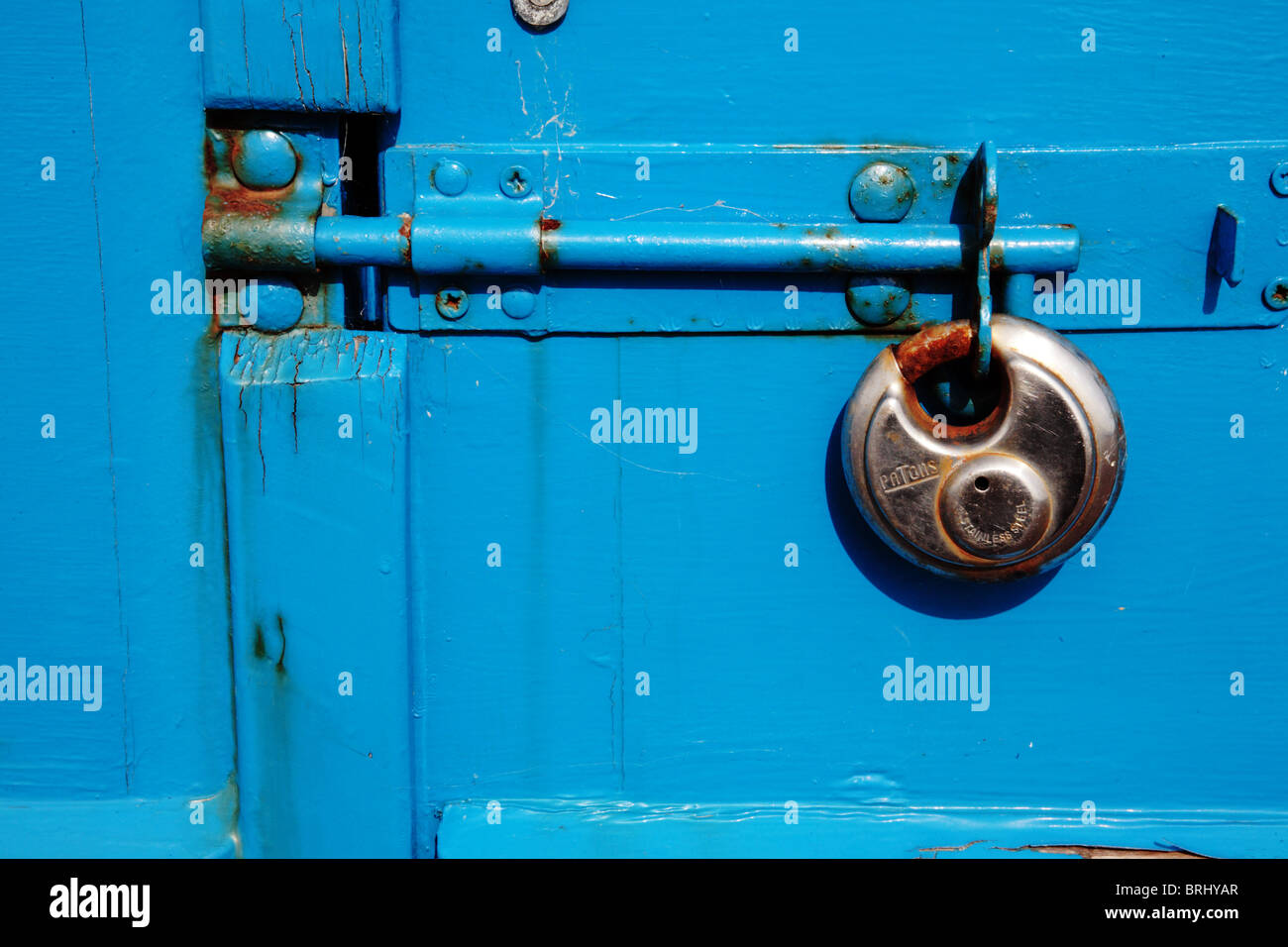 Blue lock hi-res stock photography and images - Alamy