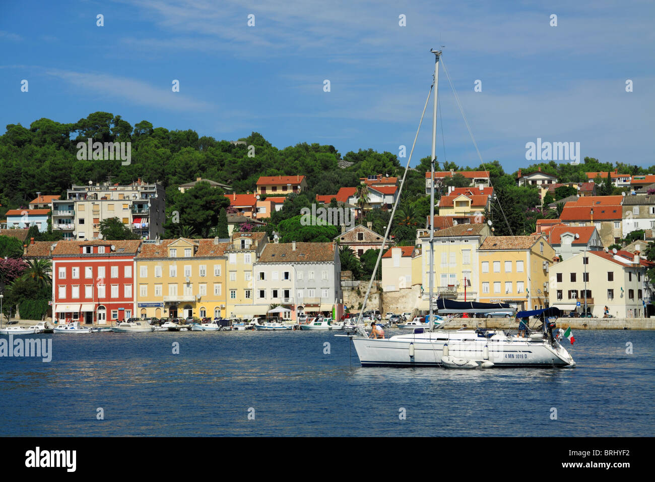Mali Losinj on Losinj Island, Croatia Stock Photo - Alamy
