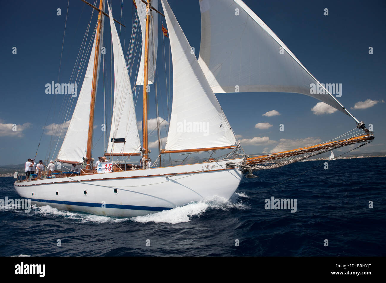 Classic yacht race sail boat hi-res stock photography and images - Alamy