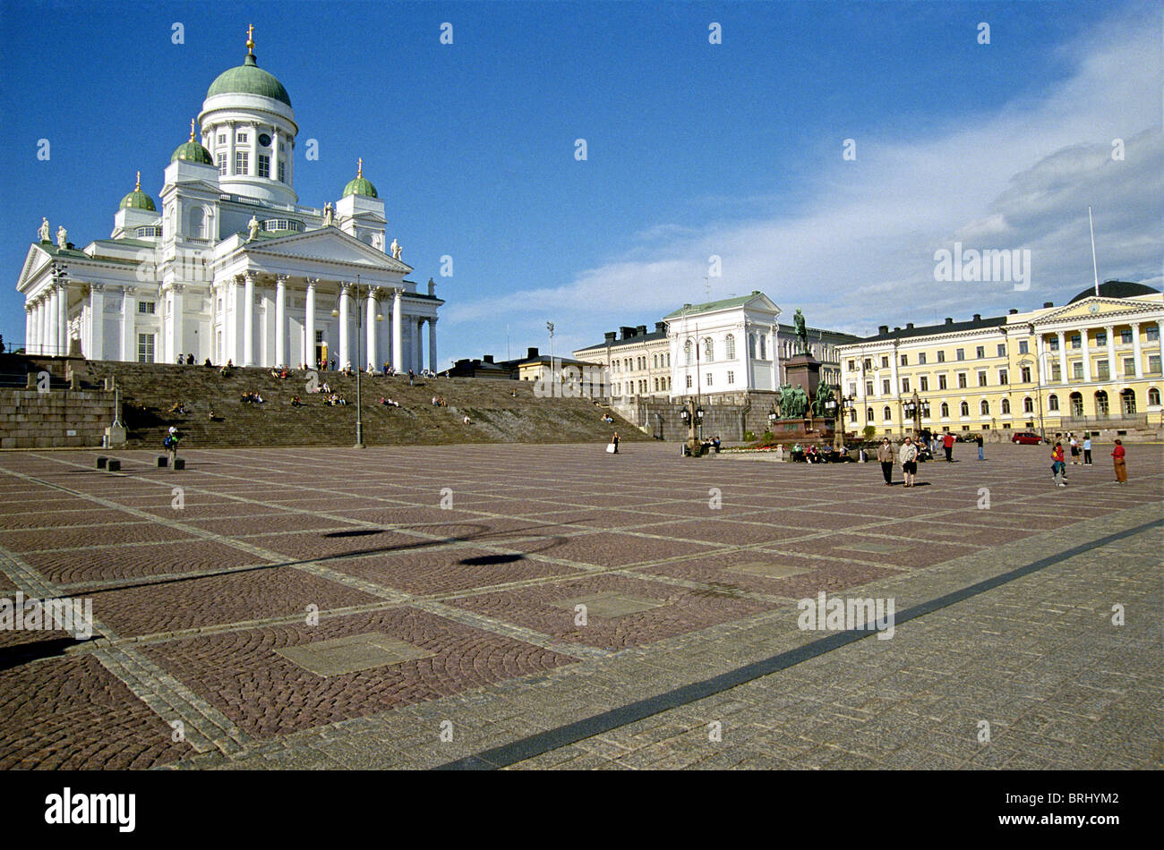 Helsinki Cathedral, Senate Square, Helsinki, Finland Stock Photo - Alamy