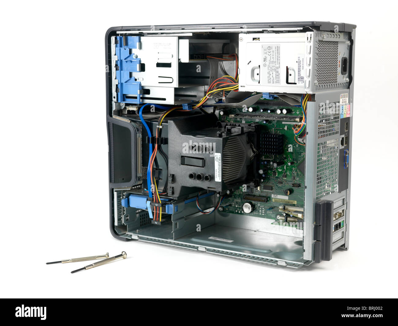 Inside computer tower Cut Out Stock Images & Pictures - Alamy