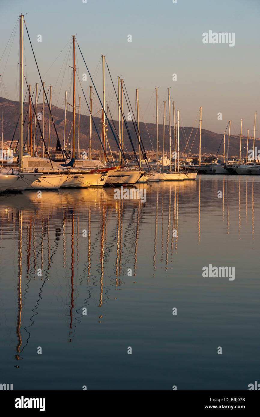 Alimos marina in Athens Stock Photo - Alamy