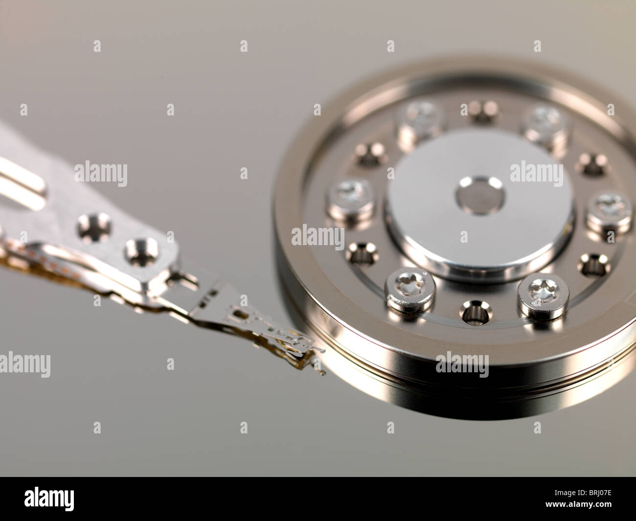 An internal computer hard drive Stock Photo - Alamy