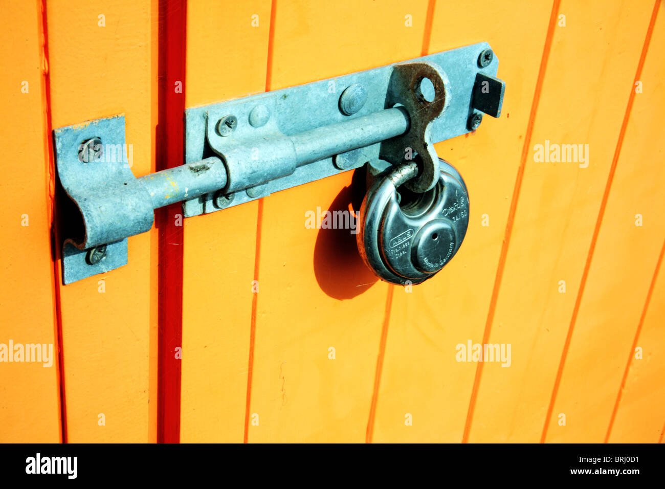 Orange lock hi-res stock photography and images - Alamy