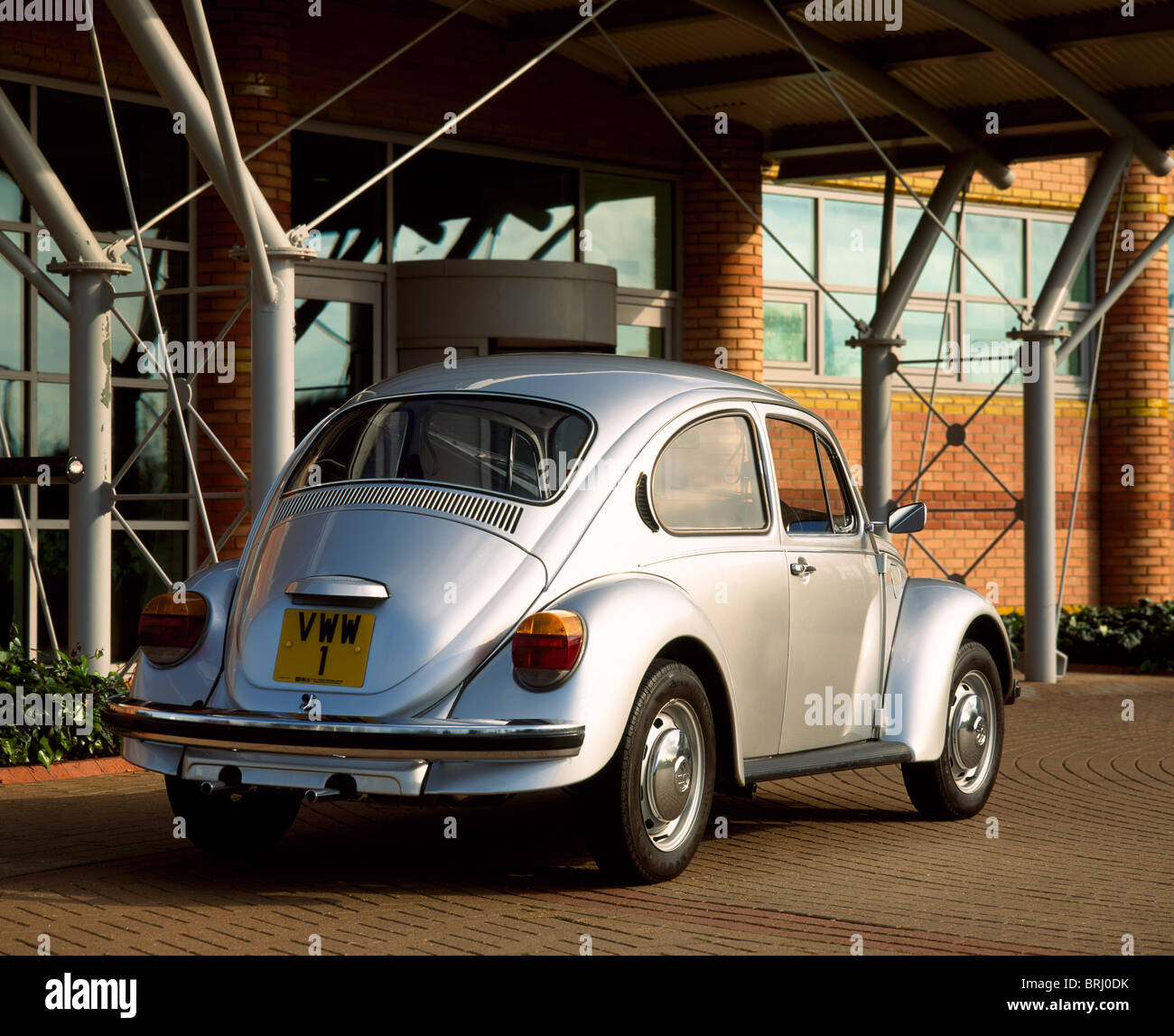 Silver vw beetle volkswagen hi-res stock photography and images - Alamy