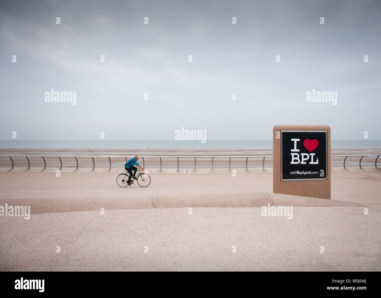 Blackpool's new promenade Stock Photo - Alamy