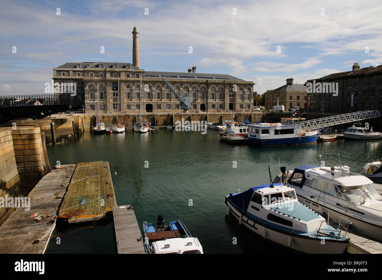 The Royal William Yard a historic former naval victualling yard and now ...