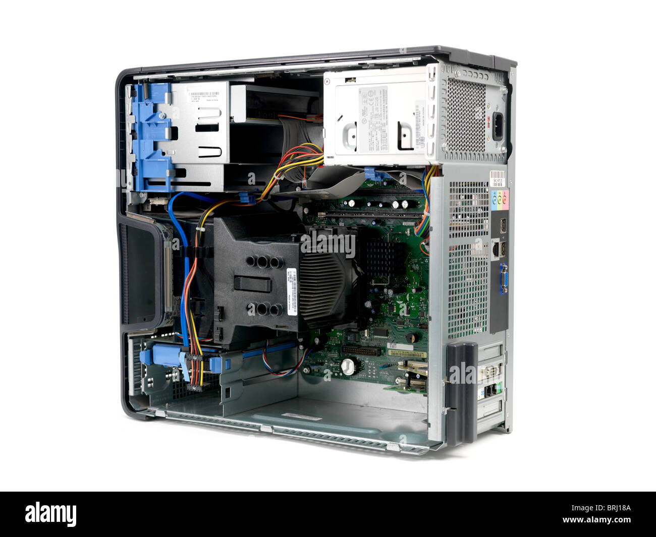 Inside computer tower Cut Out Stock Images & Pictures - Alamy