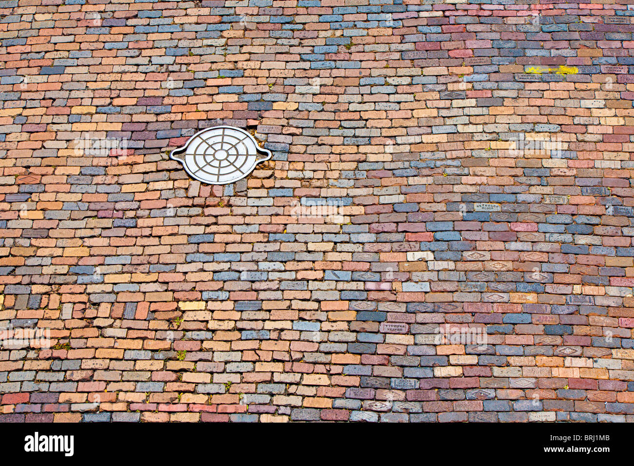 Colorful brick road hi-res stock photography and images - Alamy