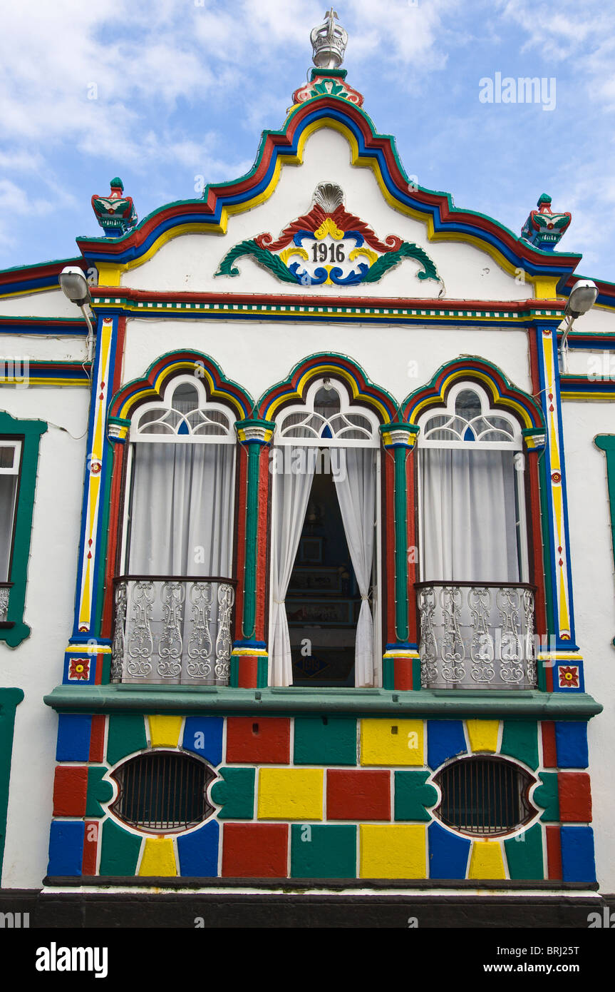 Imperio Galinho (Chapel of Holy Spirit) in Porto Judeu, Terceira ...