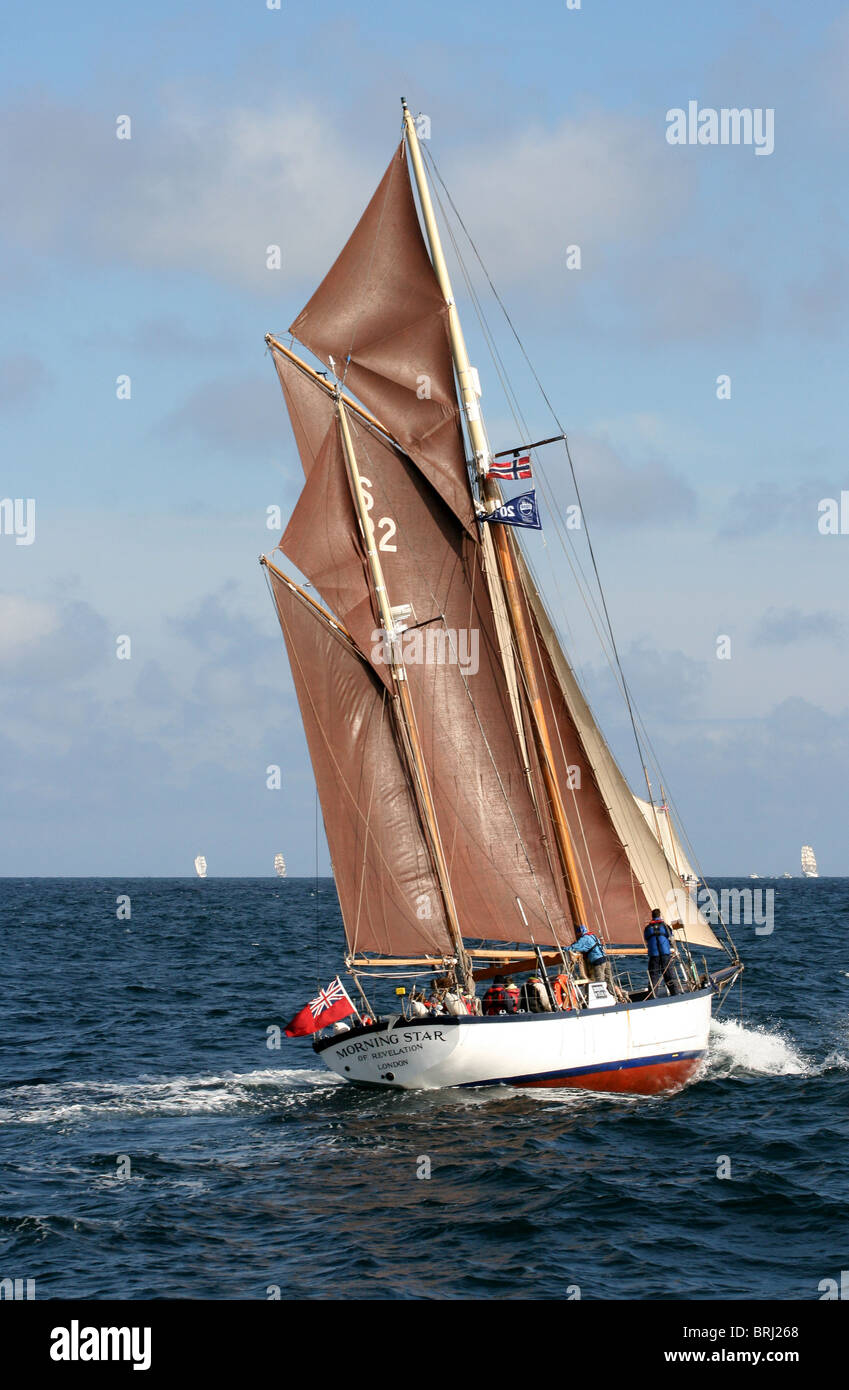 Morning Star, The Tall Ships Races 2010, Kristiansand Stock Photo - Alamy