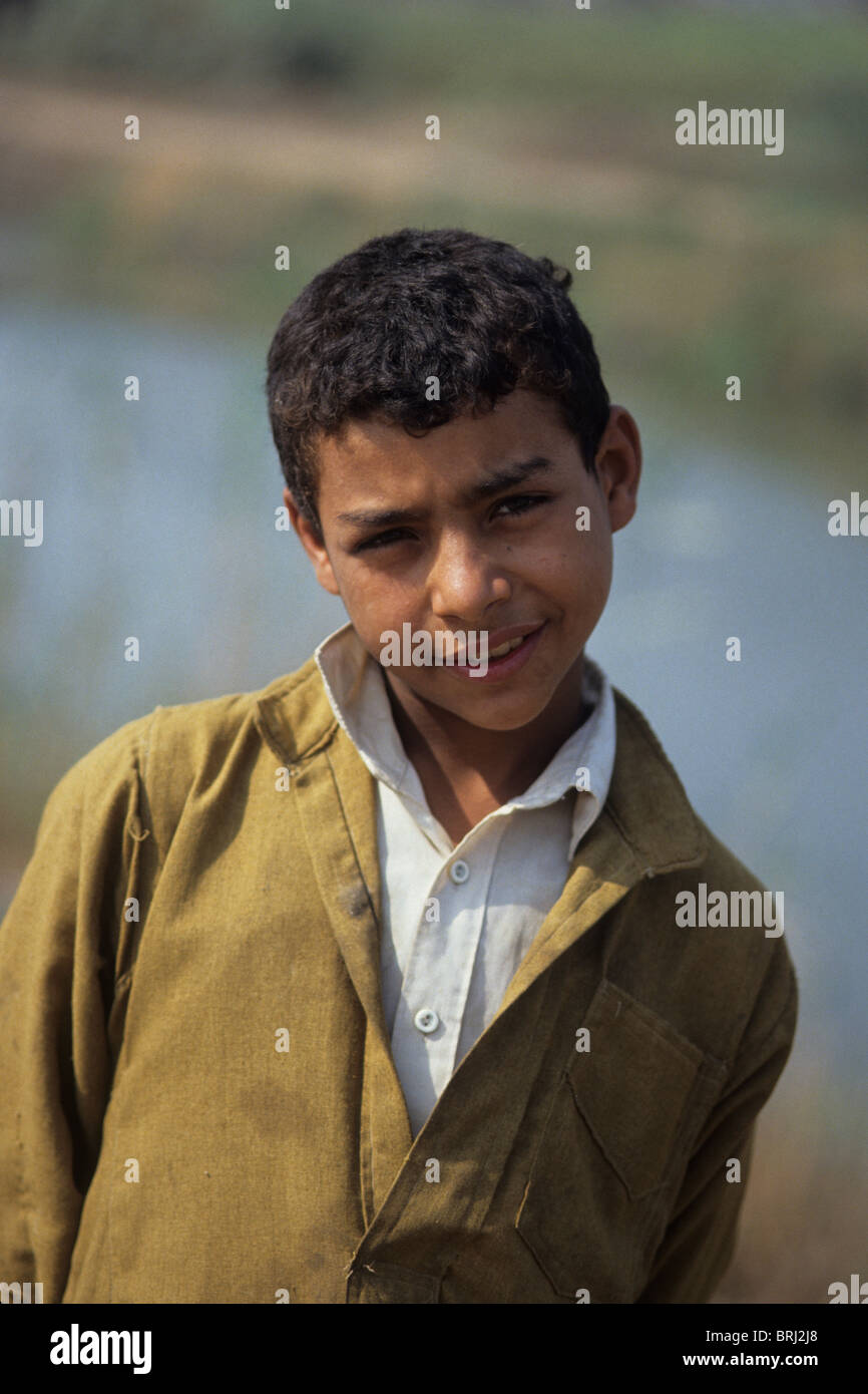Boy near Cairo, Egypt Stock Photo - Alamy
