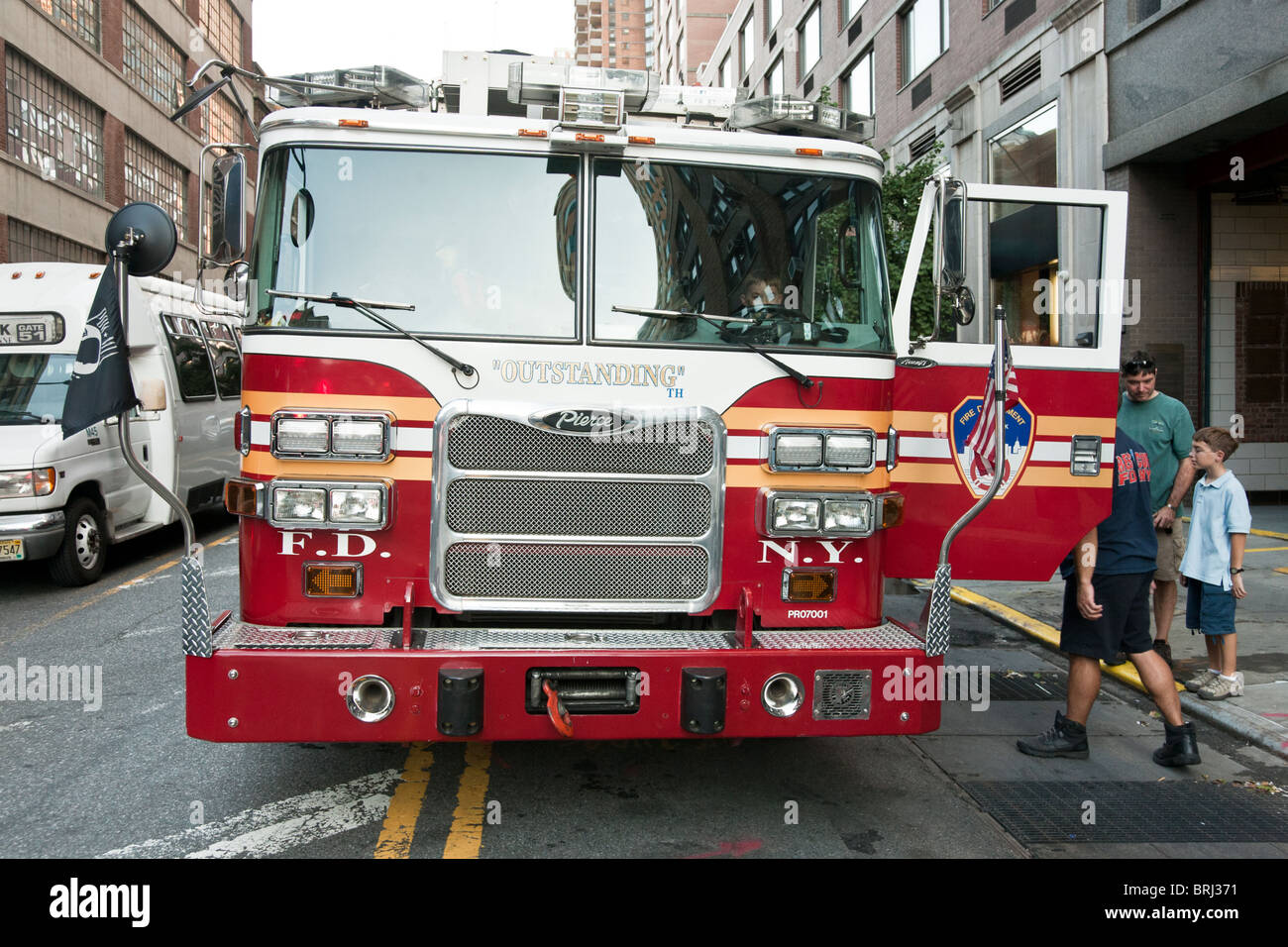 Parked Fire Truck High Resolution Stock Photography and Images - Alamy