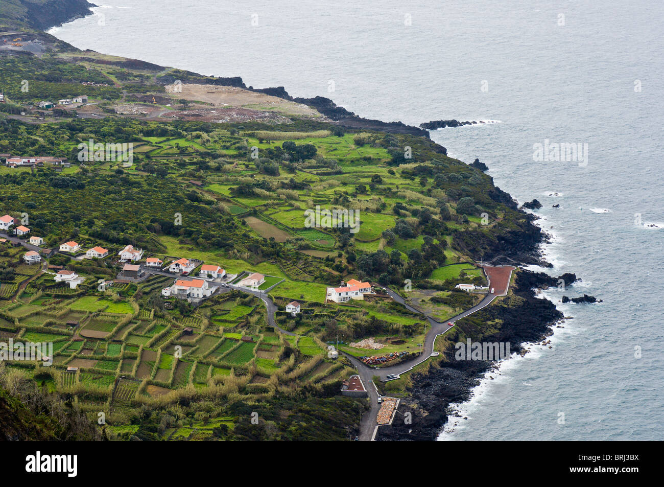 North coastline of Faial, Azores, Portugal Stock Photo - Alamy