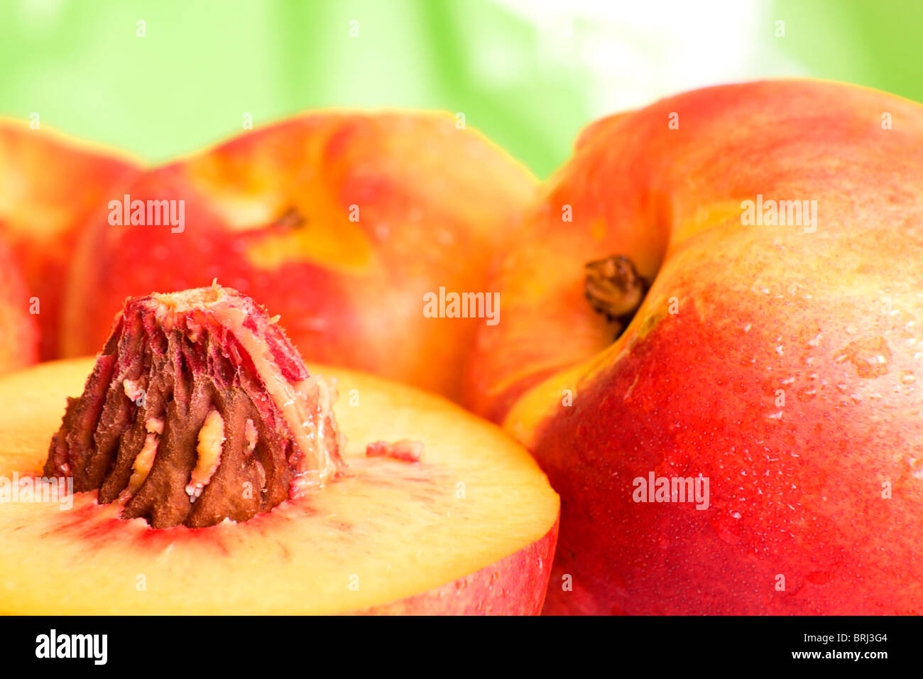 sweet ripe tasty peach Stock Photo - Alamy