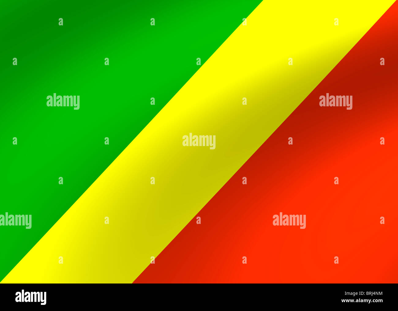 Congo brazzaville flag hi-res stock photography and images - Alamy