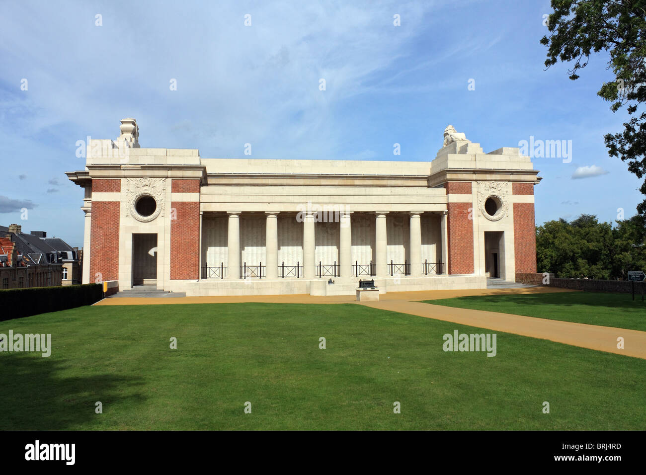 The menin gate memorial missing war memorial in ypres hi-res stock ...
