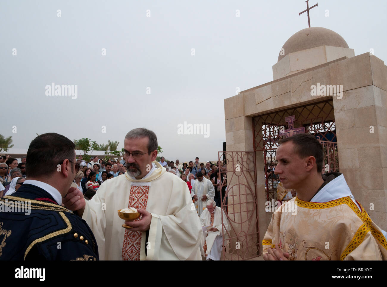 Baptismal procession hi-res stock photography and images - Alamy