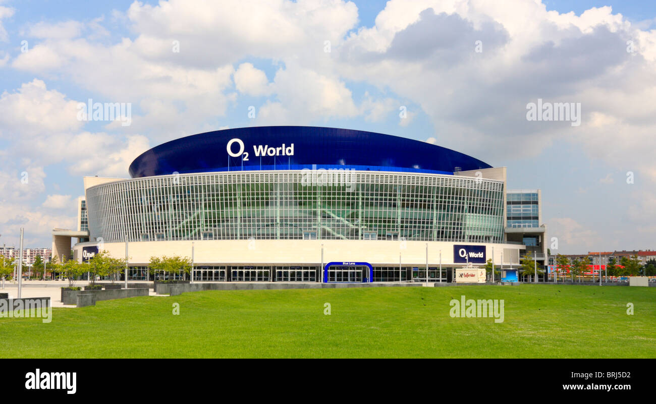 O2 World, Sports Arena and Event Hall, Berlin Stock Photo - Alamy