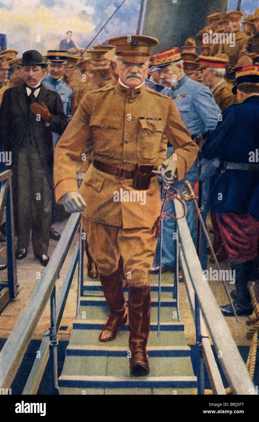 Major General Pershing, appointed to organize and command American ...