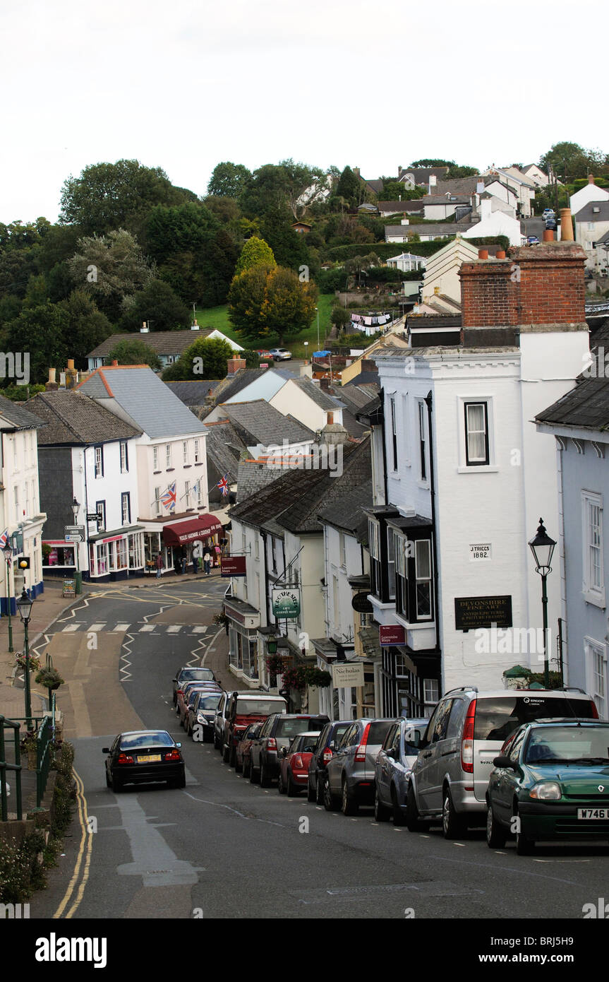 Modbury a small town in the South Hams region of South Devon England UK ...