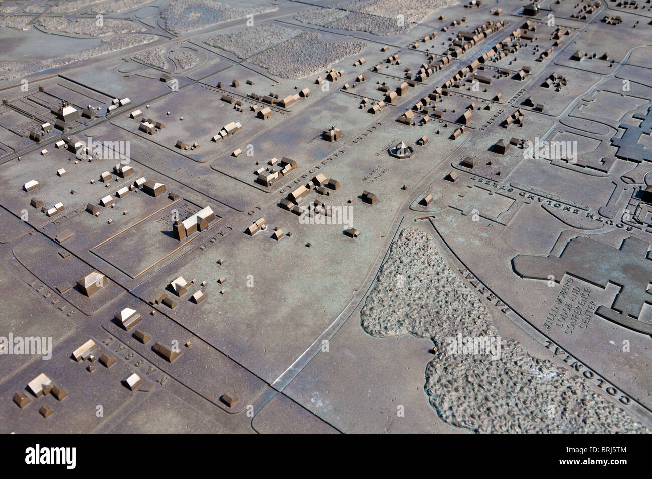Map Of Colonial Williamsburg Va