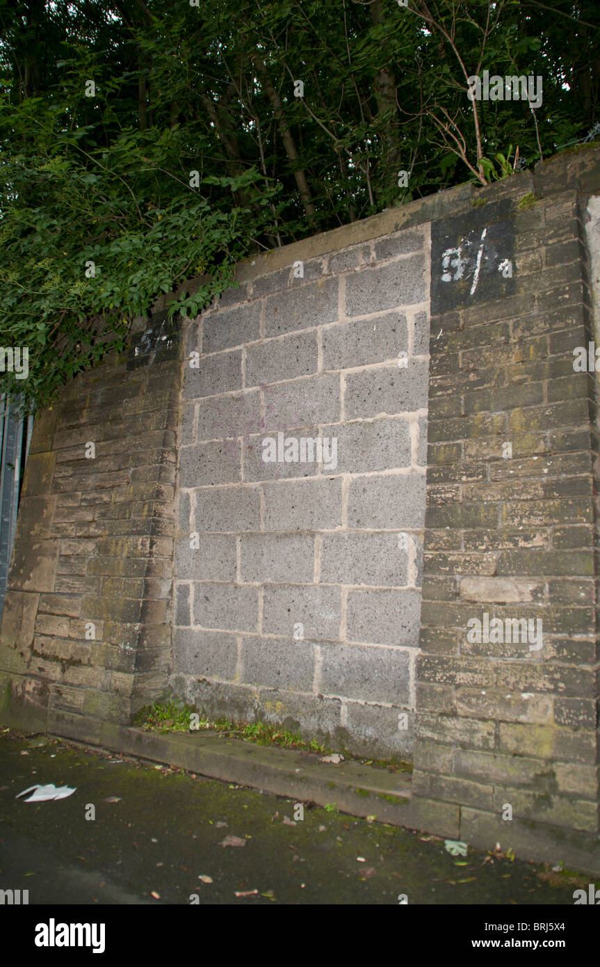 Old turnstile entrance to the Horton Park Avenue stadium, home of ...