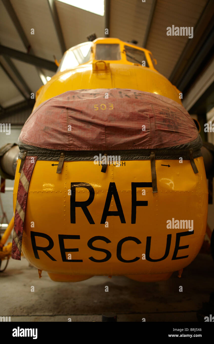 RAF rescue helicopter Stock Photo - Alamy