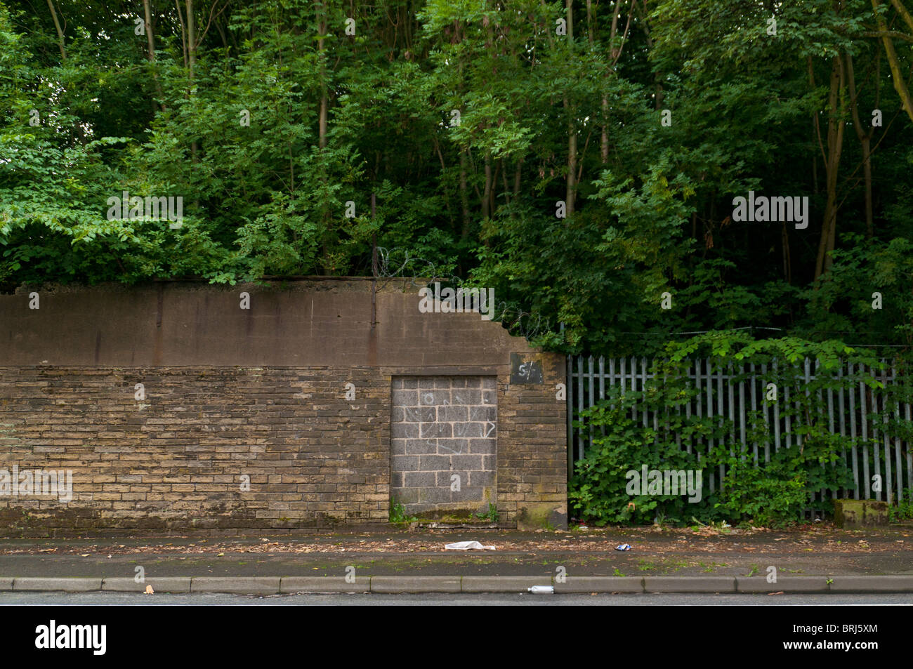 Old turnstile entrance to the Horton Park Avenue stadium, home of ...