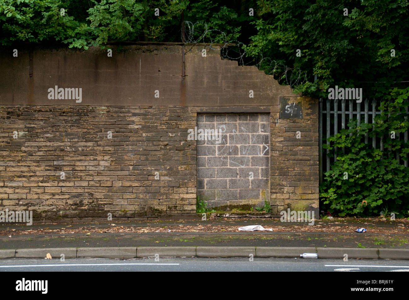 Old turnstile entrance to the Horton Park Avenue stadium, home of ...