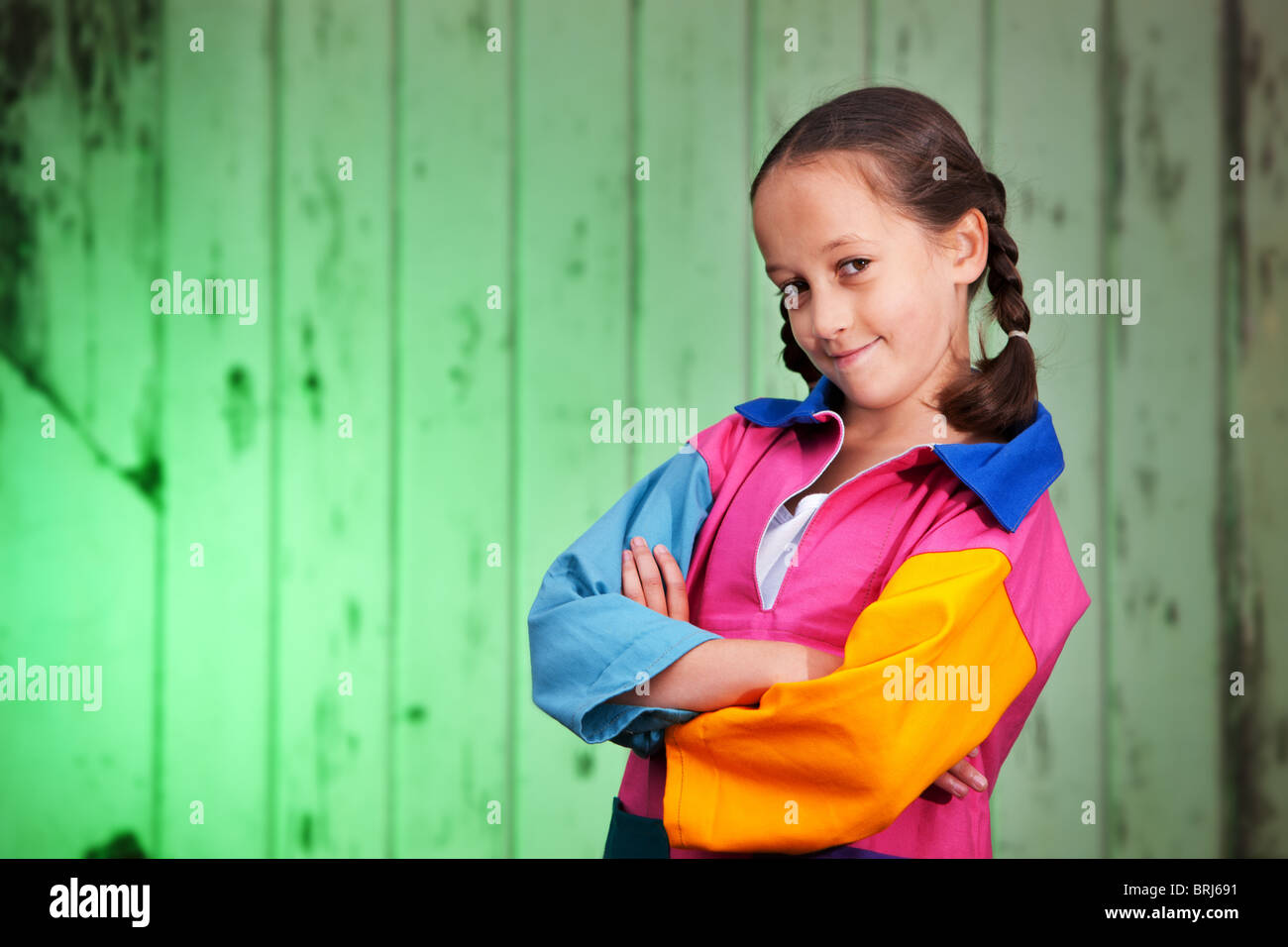 Cheeky girl posing Stock Photo - Alamy